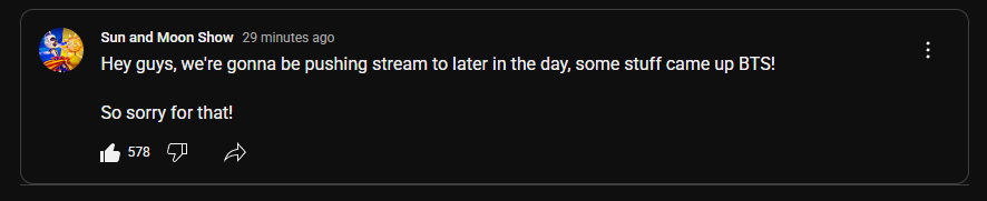 Announcement about today's stream! {TSAMS} | Fandom