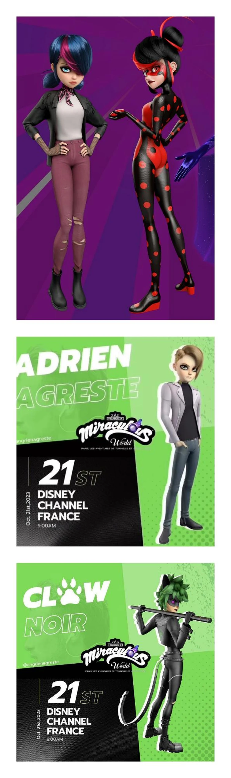Vous pensez quoi des design de Toxinelle et Griffe Noir ? | Fandom