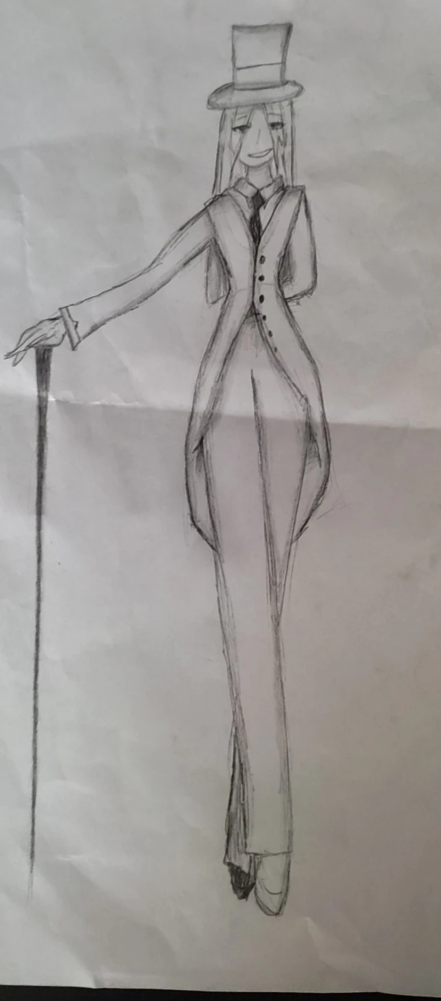 Those compliments from Morden made me happy so I fixed a drawing of ...