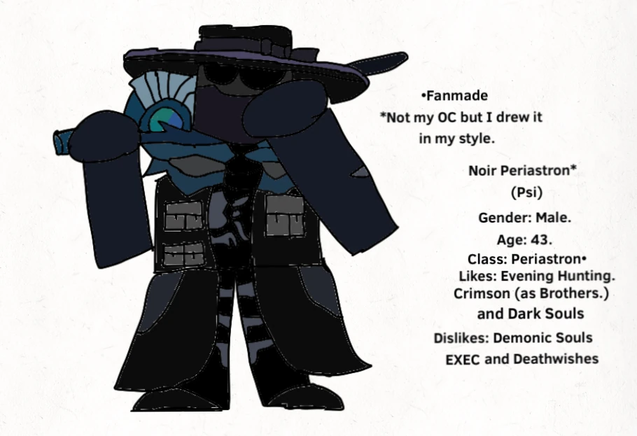 Noir with a Reference Sheet but Better for some freaking reason. | Fandom