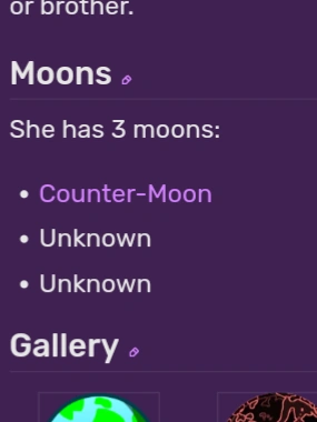 What are the names of Gor's other moons? | Fandom