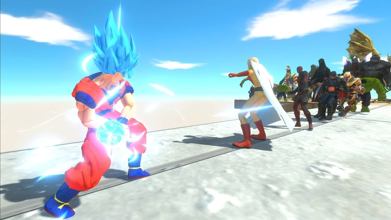 Goku in Animal Revolt Battle Simulator | Fandom
