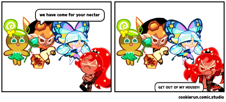 meme comic with the bug cookies | Fandom