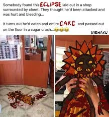 Inner laughing echoes inside me while my family is in the other room ...