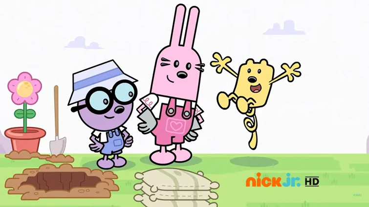 Did Wow! Wow! Wubbzy! broadcasted in 1:69 widescreen on Nick Jr's HD ...