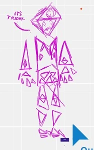 I humanized the Triday entity from Eventide Media Center | Fandom