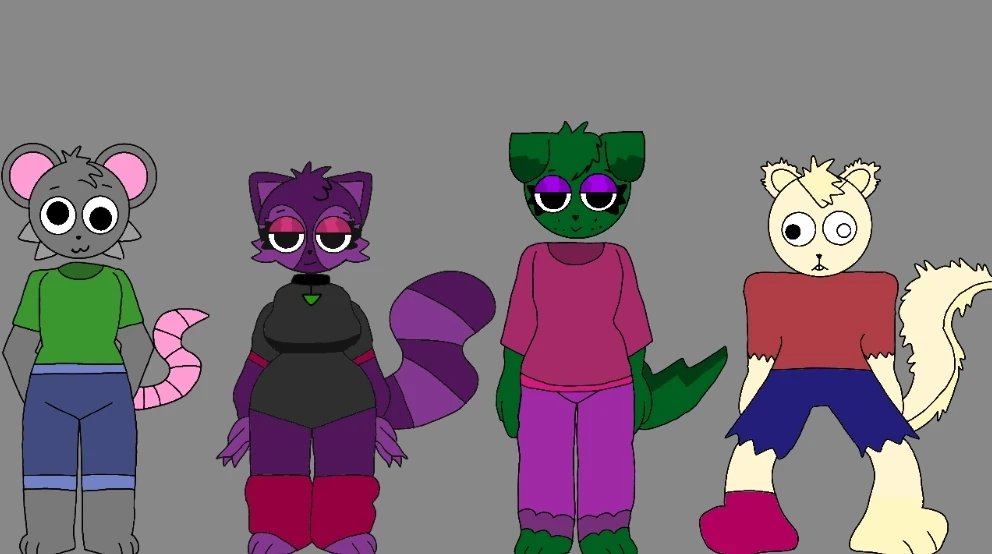 Heh, they're all misfits (Also wooo are my oc's canon ages) | Fandom