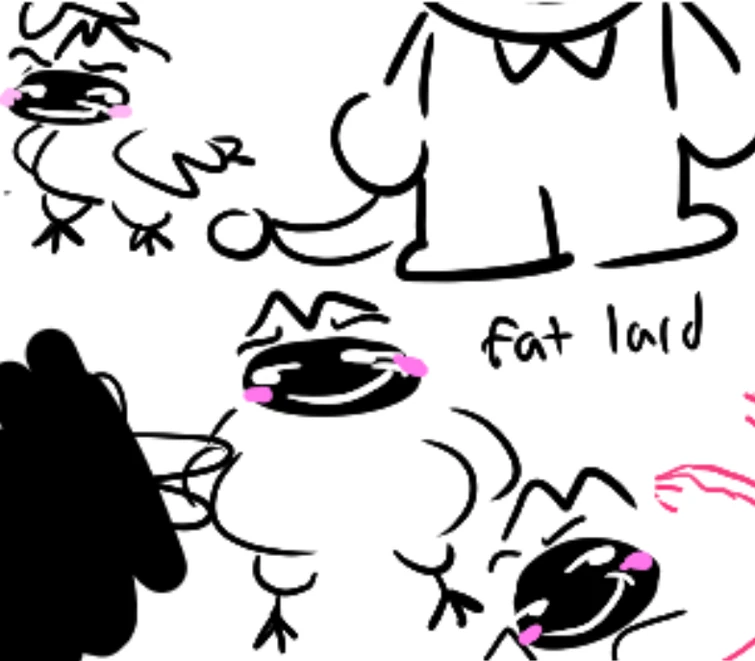 THE FIRST EVER DRAWINGS OF FAT LARD | Fandom