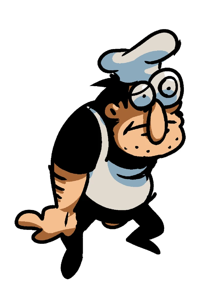 old peppino doodle I never posted | Fandom