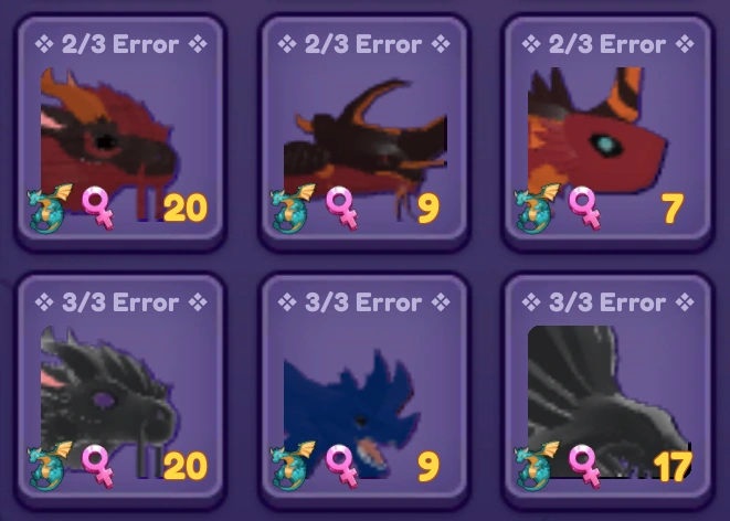 Only trading for other errors | Fandom