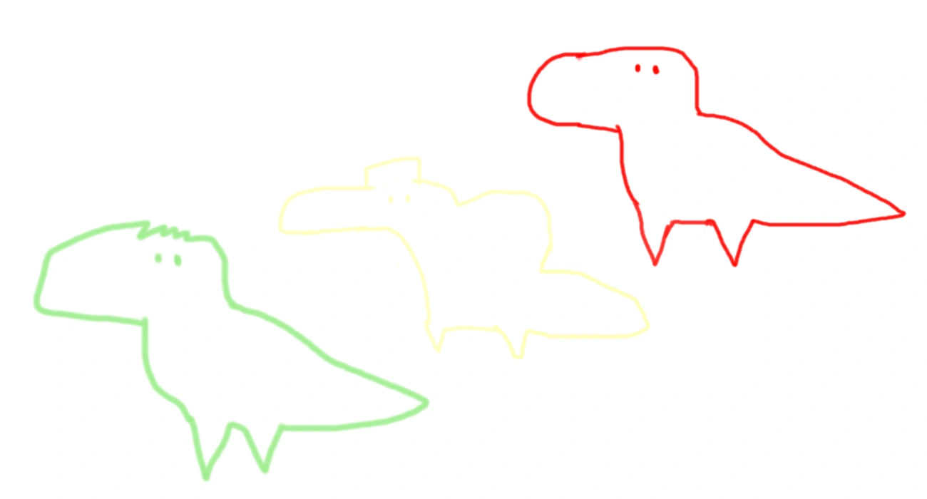 BFDI T-rex, Spino and Giga Art | Fandom
