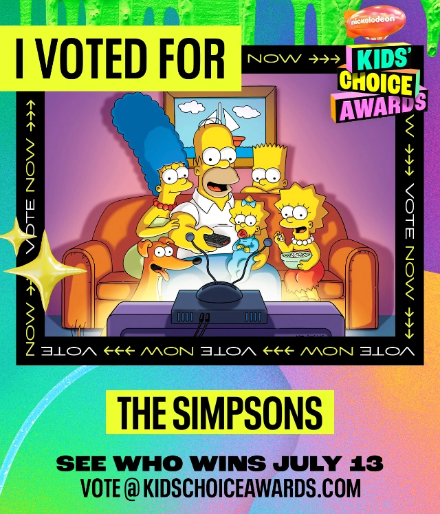 please vote the simpsons on kids choice awards 2024 | Fandom