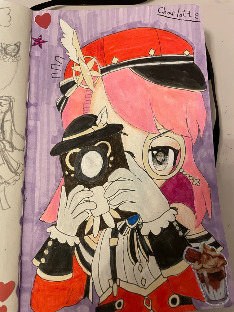 Charlotte drawing! | Fandom
