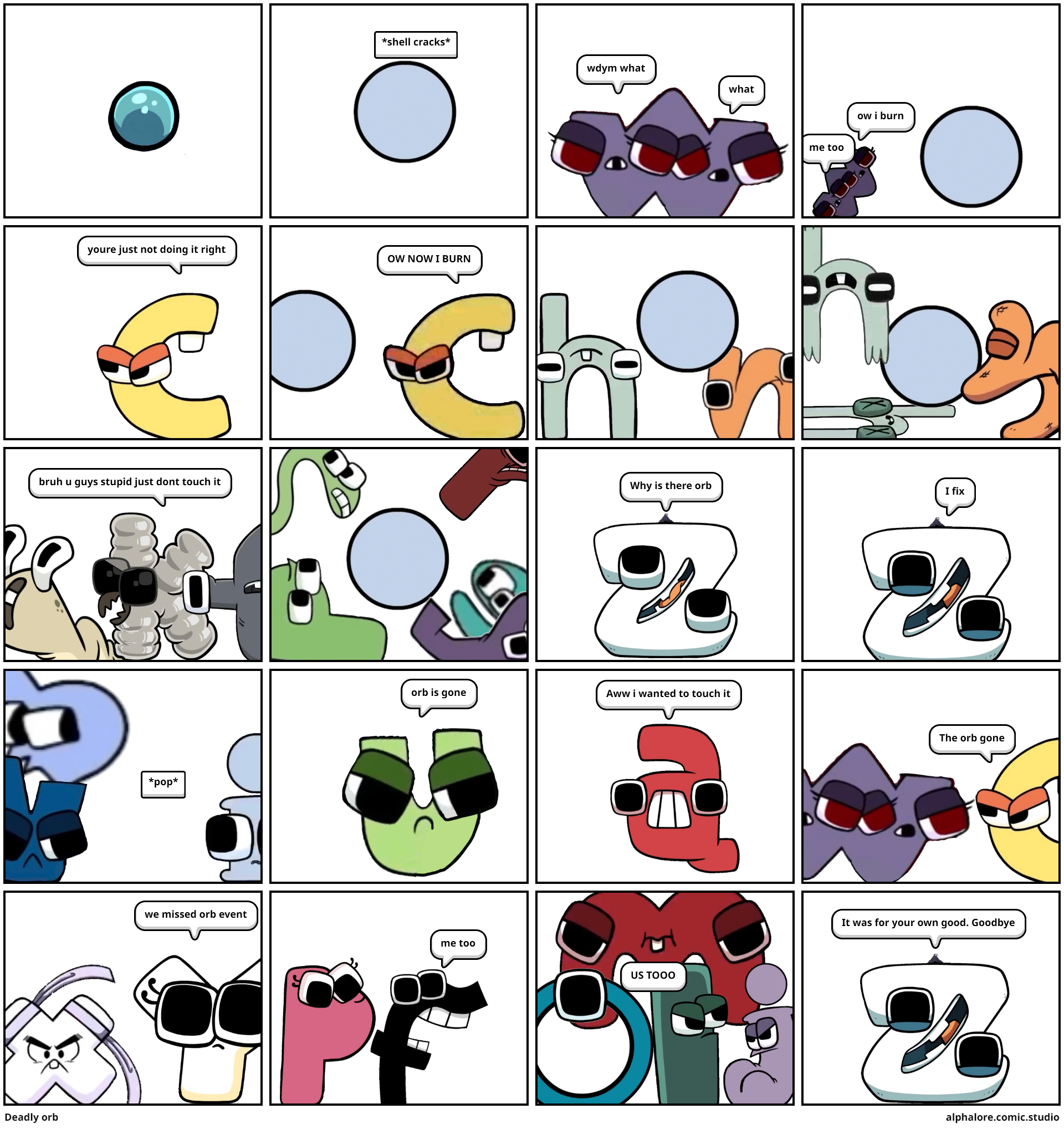 The Deadly Orb (By far my favorite comic!) | Fandom