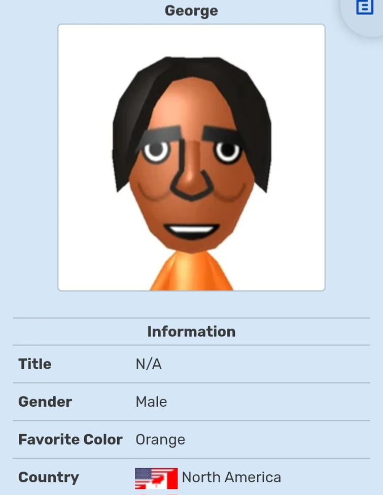 If the Miis were Pokémon Trainers: George | Fandom