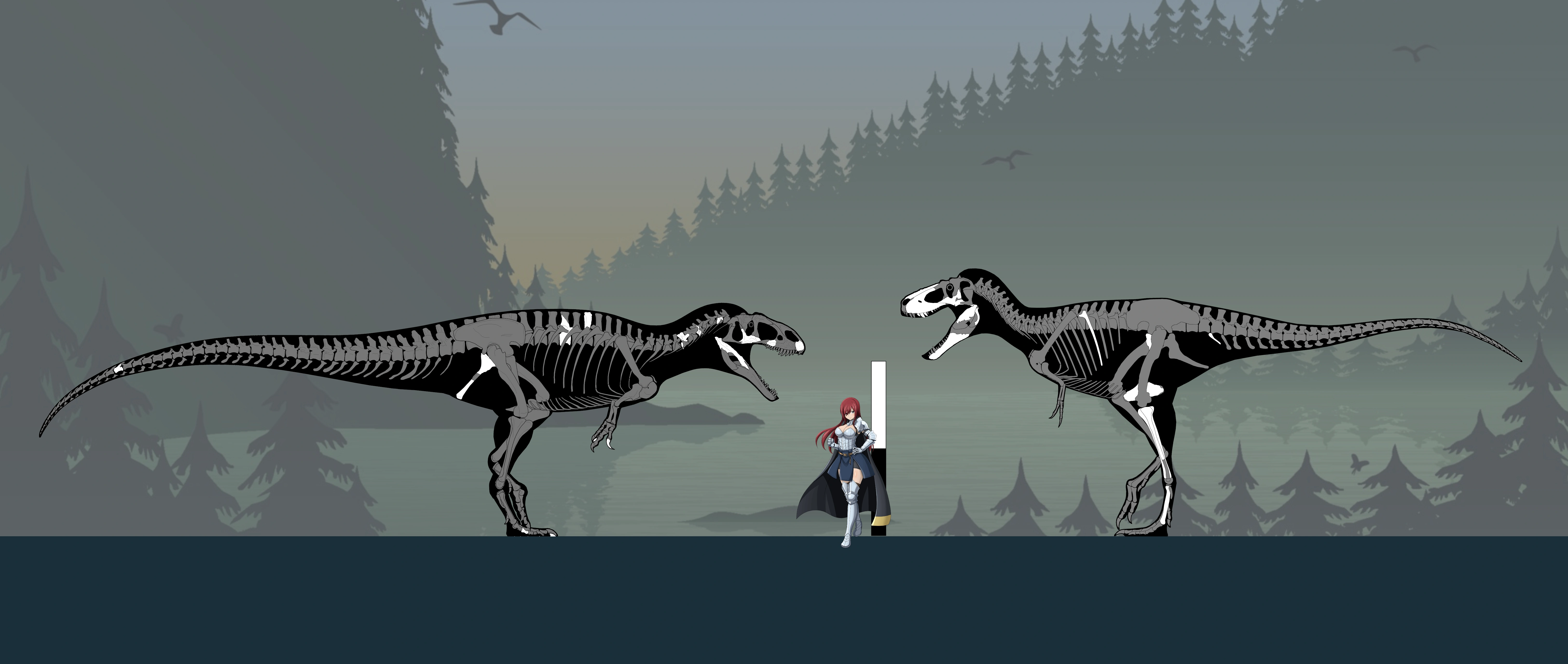 Based size comparisons 18.0: Siamraptor suwati vs Lythronax argestes ...