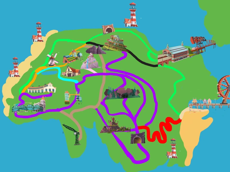 My Sodor Map | Fandom