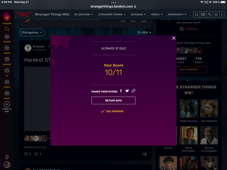 Hardest ST trivia questions | Fandom