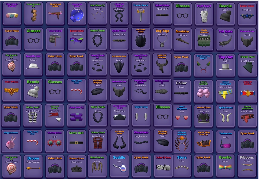 Accessory Auction! 150+ accs, Robux sets | Fandom