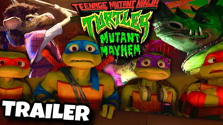 Teenage Mutant Ninja Turtles Mutant Mayhem Trailer Looks... | Fandom