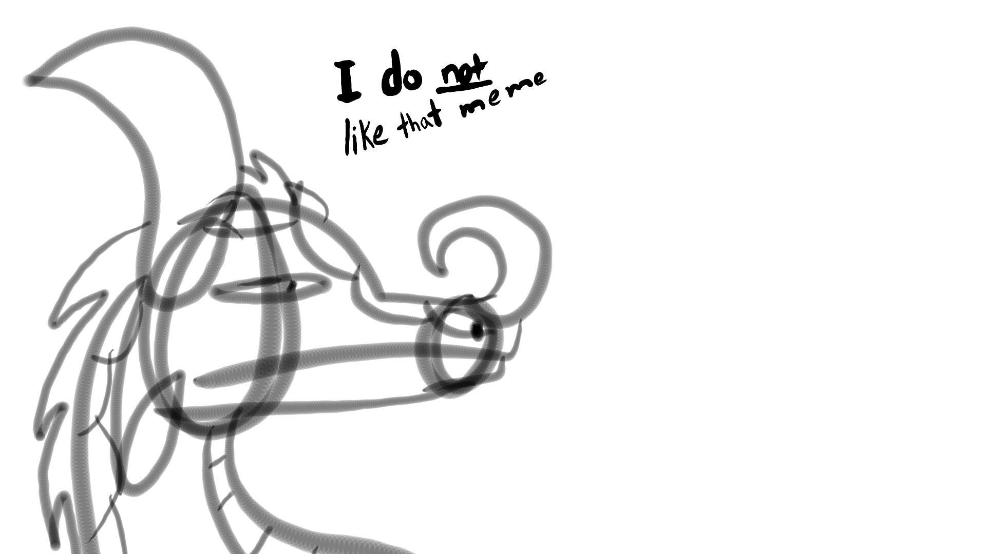 When your friend sends you an offensive meme so you make art in ...