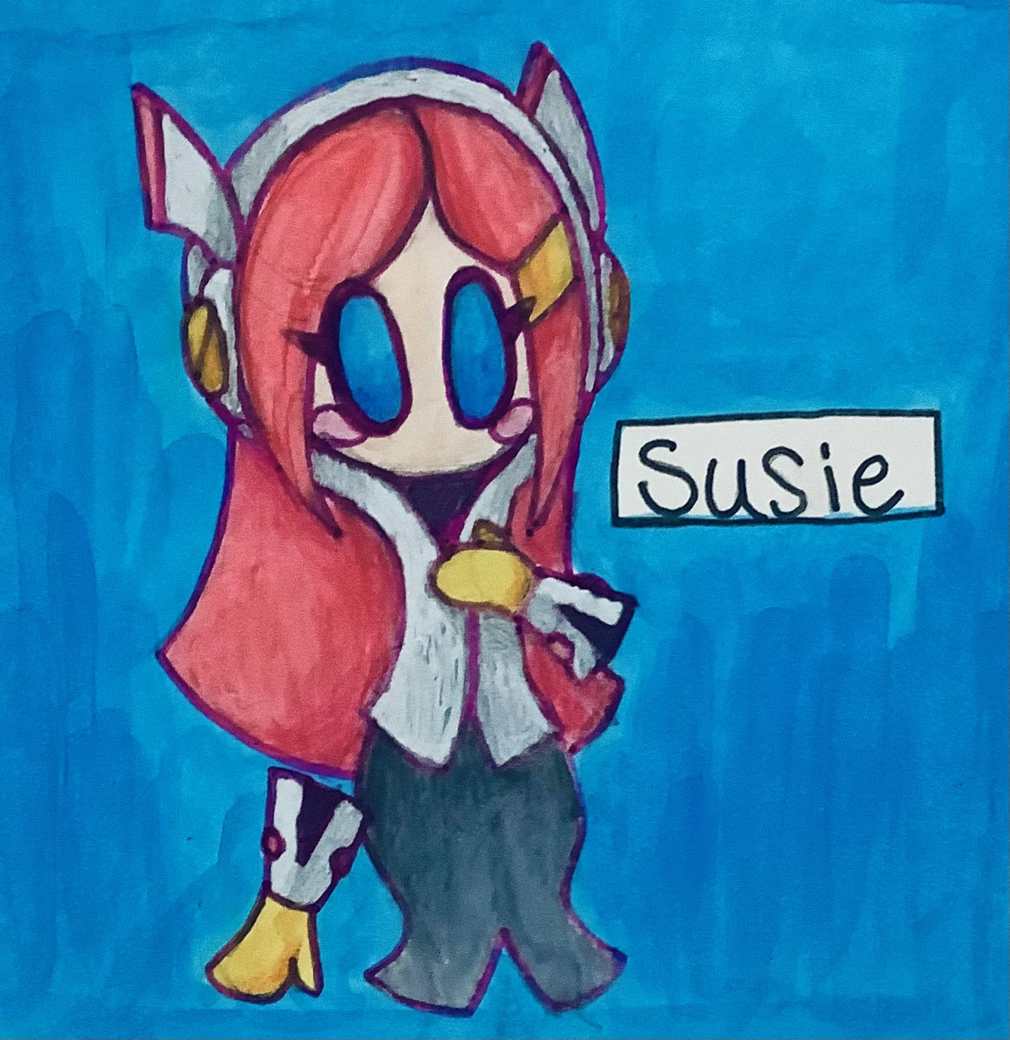 Susie drawing | Fandom