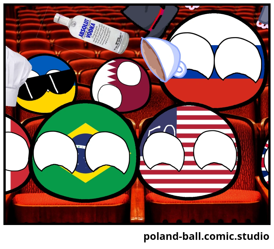 Countryballs at the Theater | Fandom