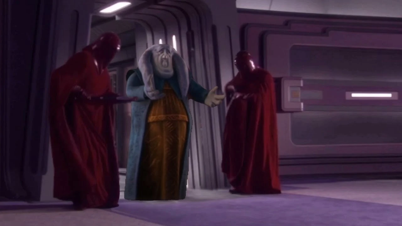 I Think Senator Taa Has Been Possessed By The Spirit Of Darth Nihilus ...