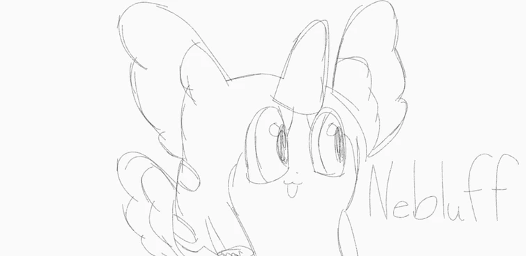 Just finished my Nebluff sketch! | Fandom