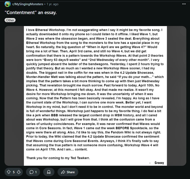 My Reddit escapades. | Fandom