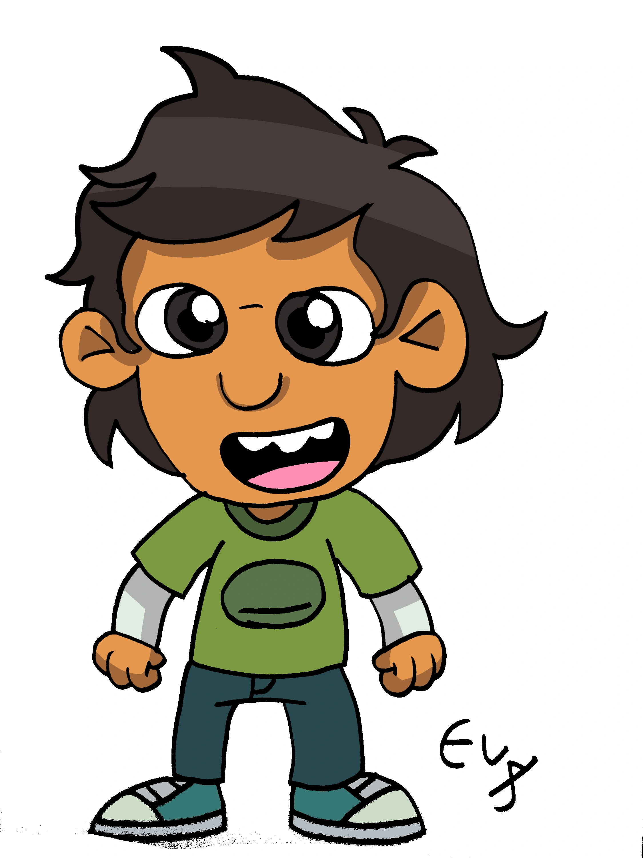 Our drawing of Scott | Fandom