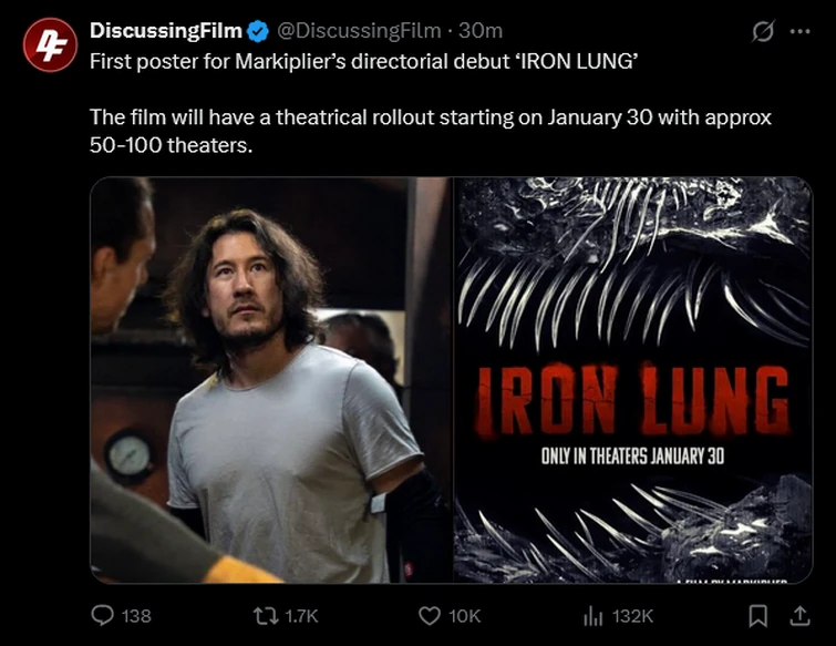 IRON LUNG MOVIE RELEASES NEXT MONTH!!! | Fandom