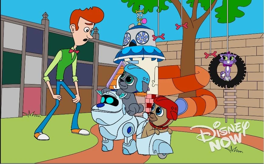 I colored the group in Puppy Dog Pals from the Color Splash! | Fandom