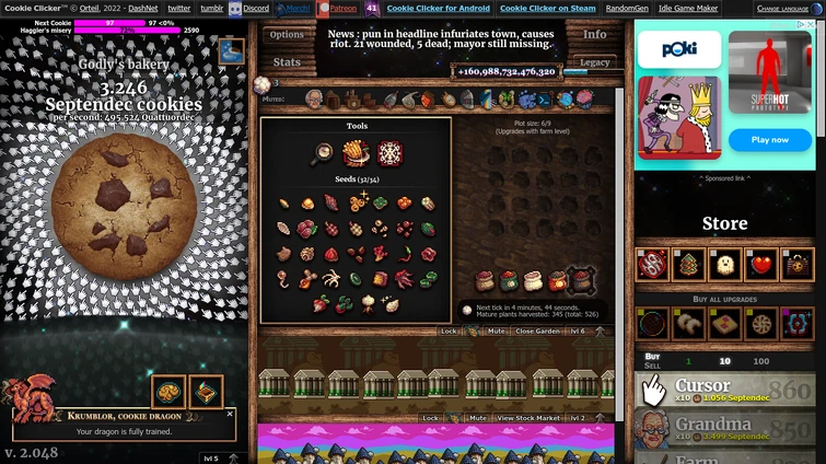 I AM THE COOKIE CLICKER GOD | Fandom