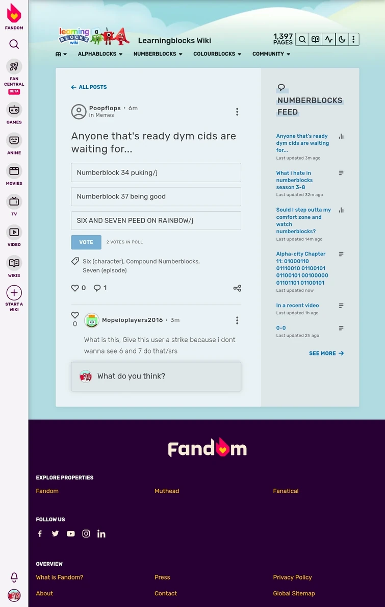 Rulebreak report! | Fandom
