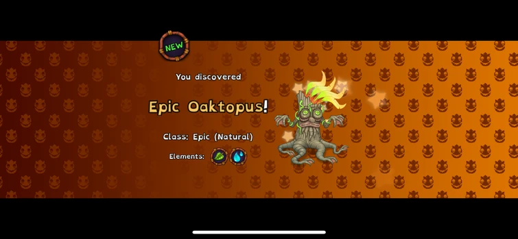 I got epic oaktopus from the weekly scratch! | Fandom