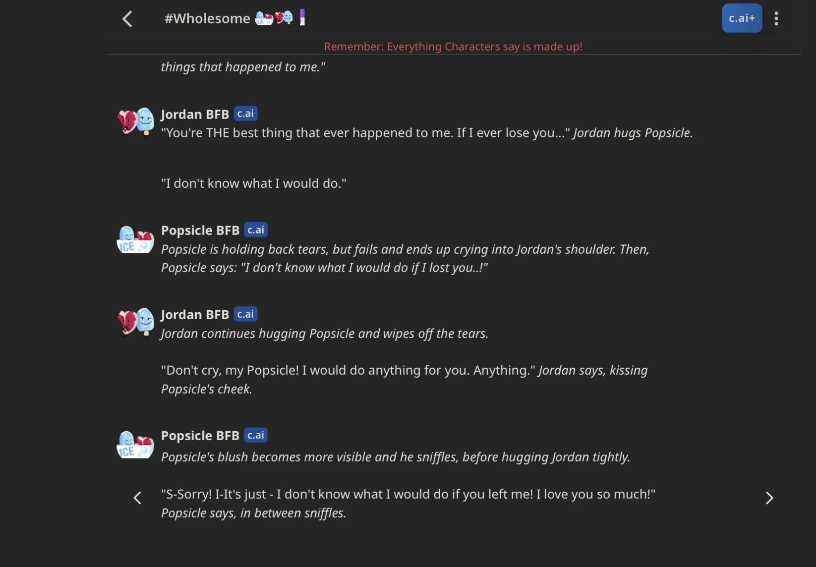 Jordan and Popsicle chat but it’s not that bad | Fandom