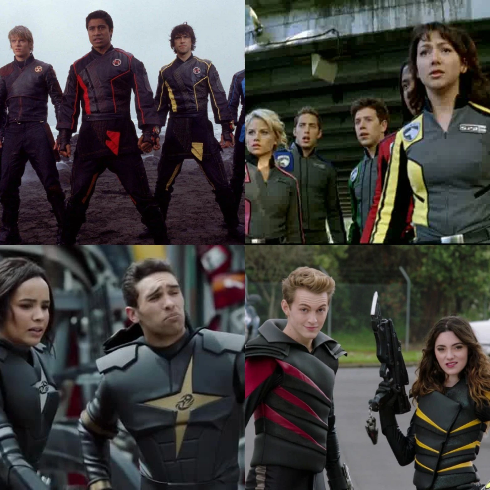 Which Power Rangers Uniform is your favorite? (If not pictured leave a ...