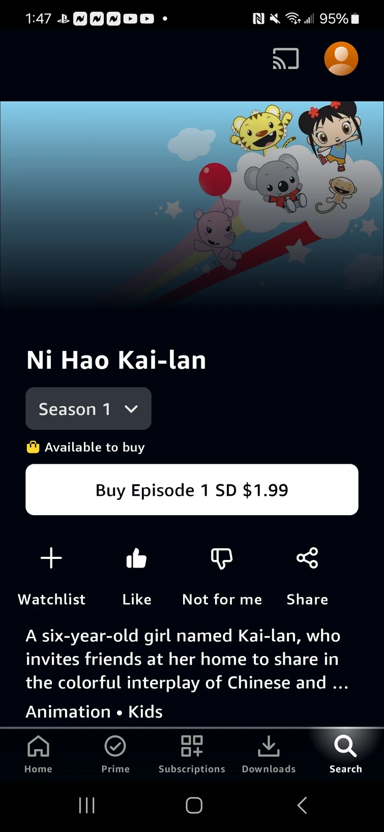 So there is unfortunate news Ni-hao kal-lan has been removed from Paramount+ making the show no ...