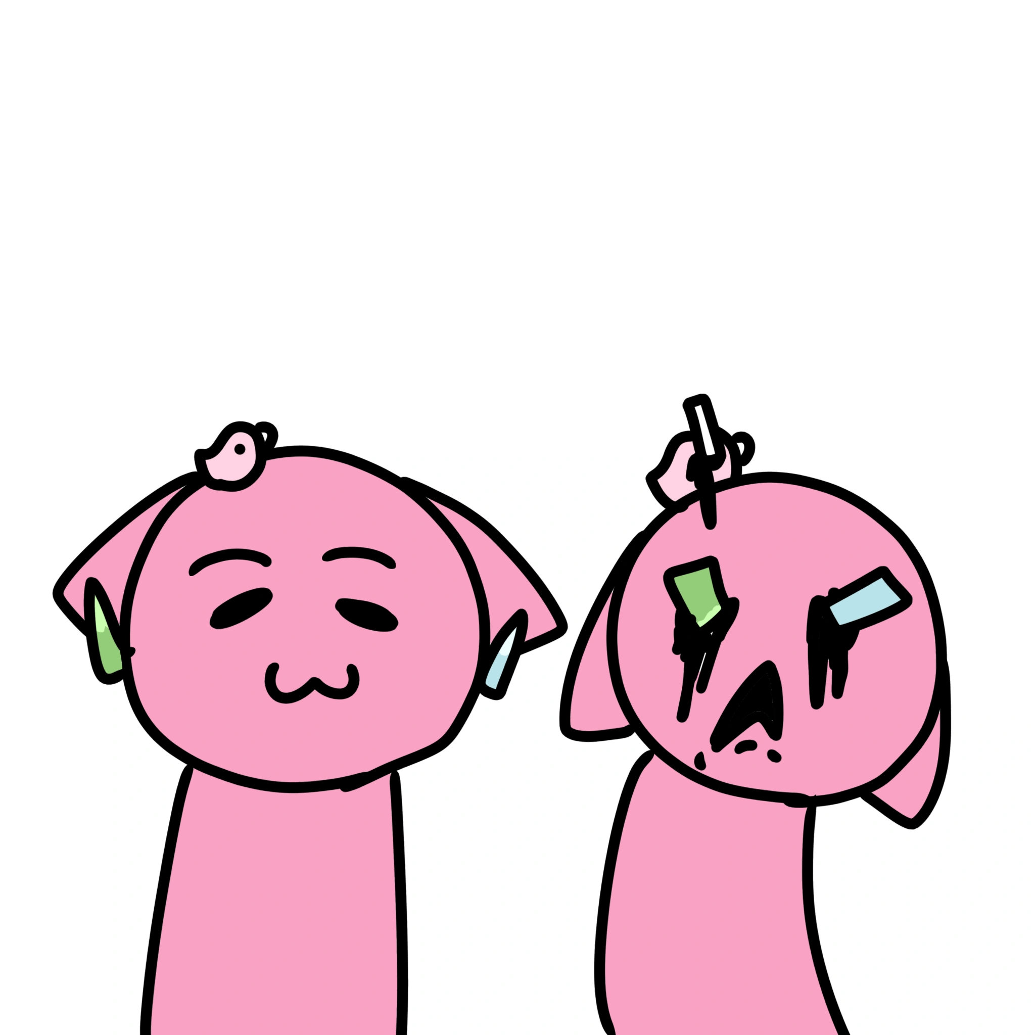 Meowkin if she was in sprunked | Fandom