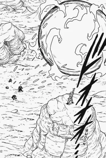Vegeta's Forced Spirit Fission vs. Seven-Three's Copy of Moro's Energy ...