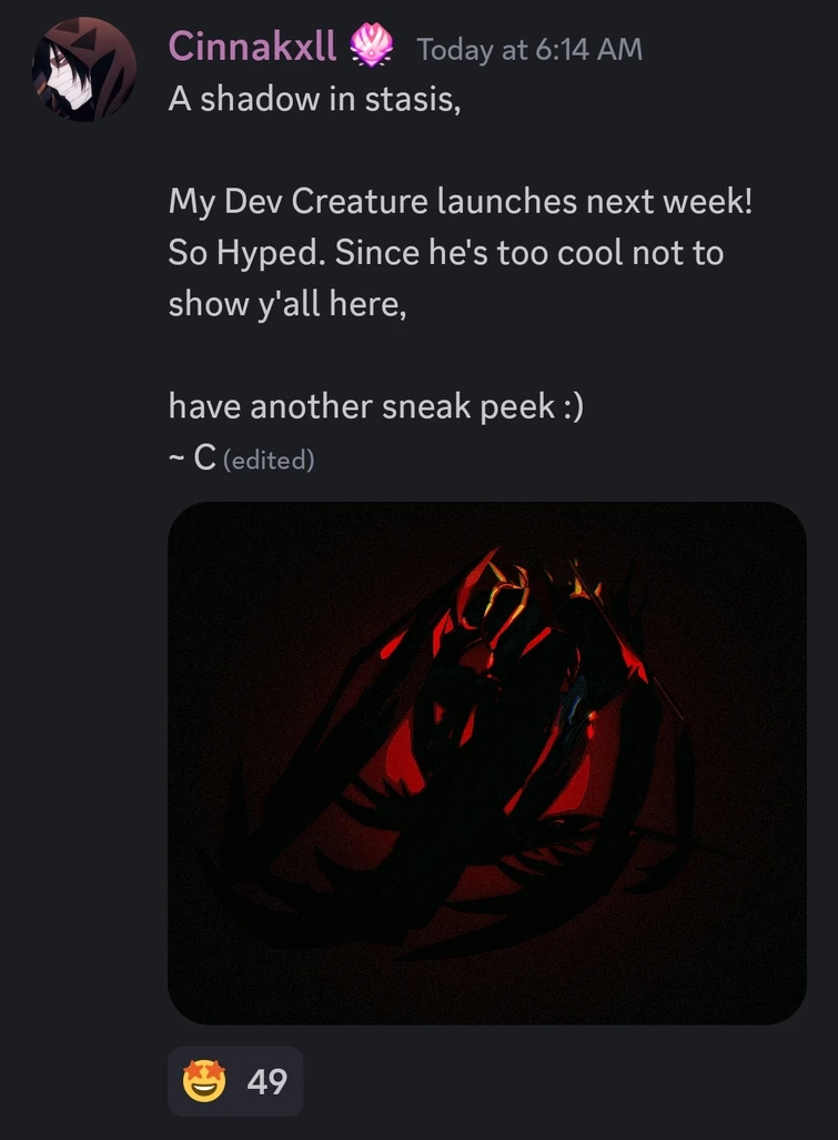 Cinna Dev Species news! | Fandom