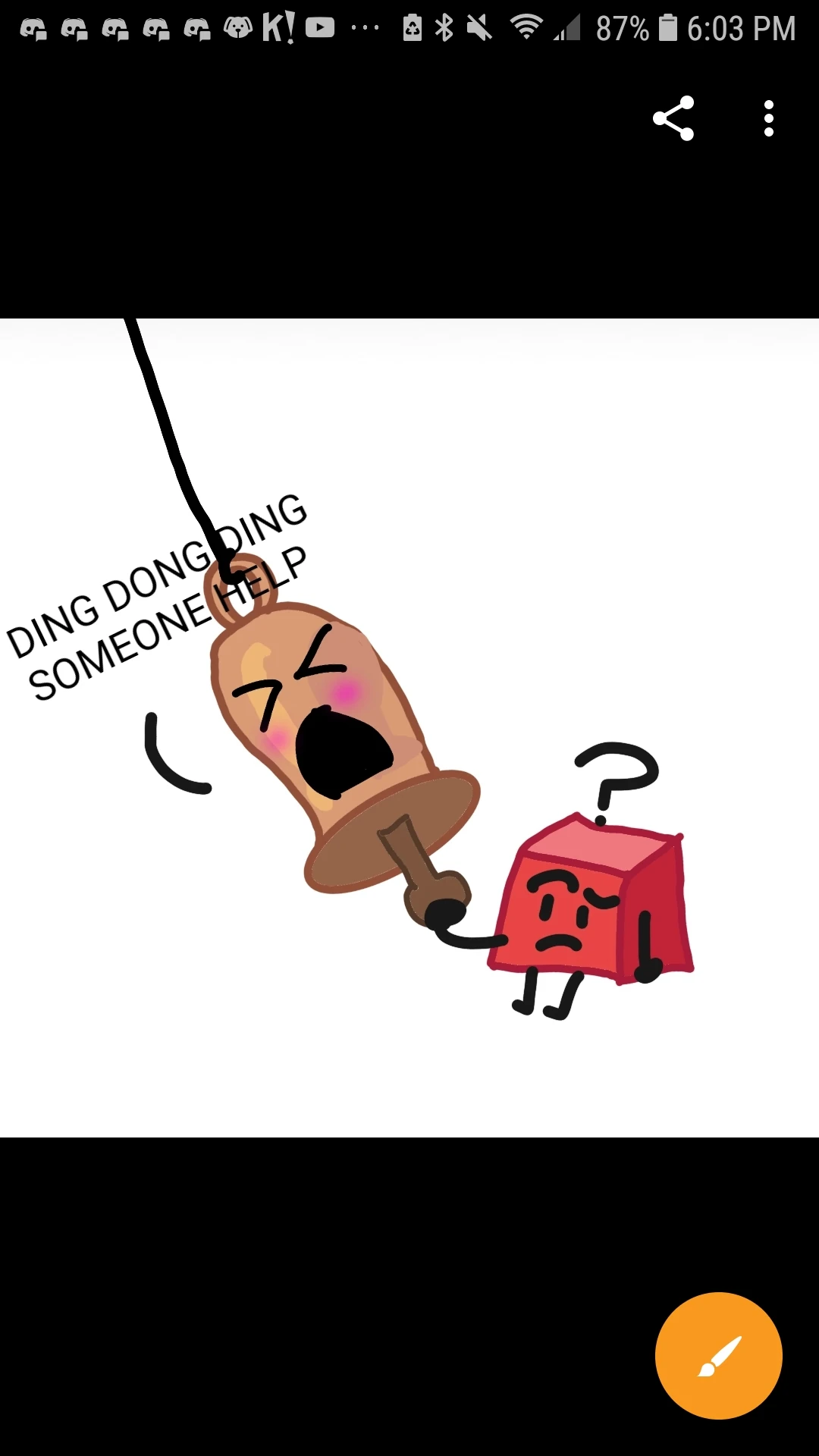 My 2 first bfb and bfdi drawing I made | Fandom