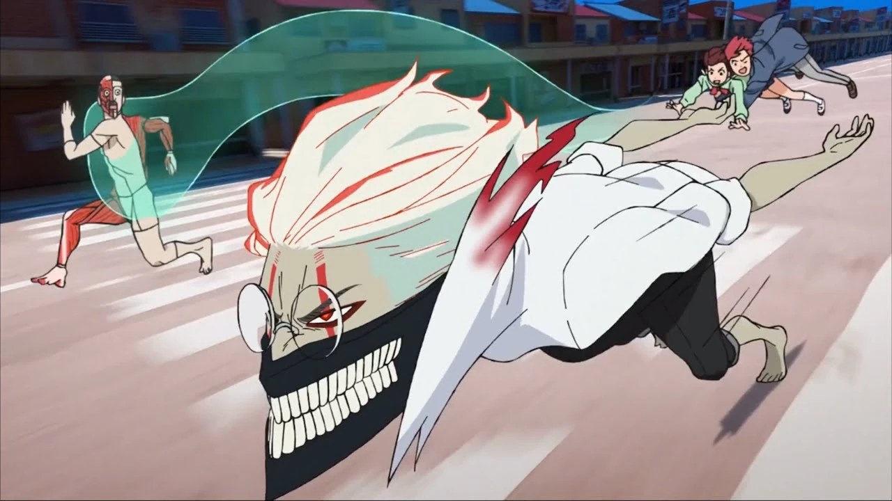 Just Imagine, Imagine Miss Circles Compass weapon thingy Ran away from ...