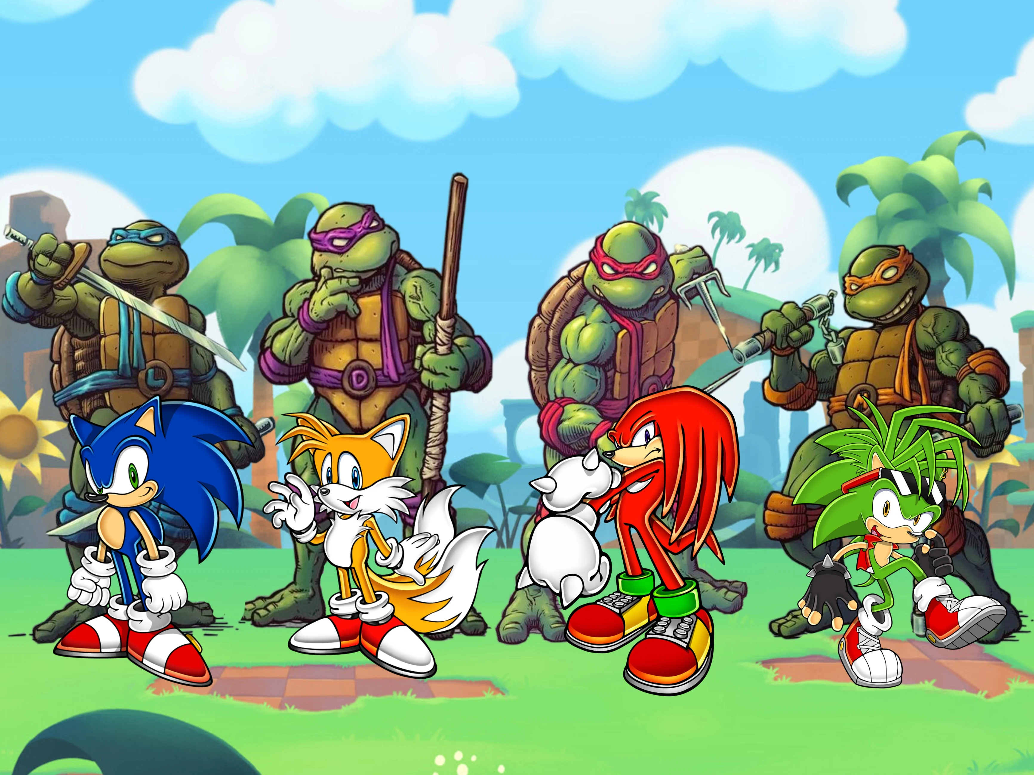 Sonic The Hedgehog And TMNT Crossover | Fandom