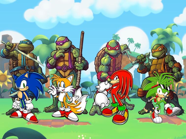 Sonic The Hedgehog And TMNT Crossover | Fandom