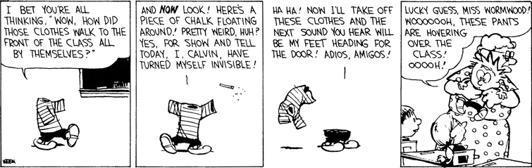 Someone should replace Calvin and Hobbes characters by The Simpsons ...