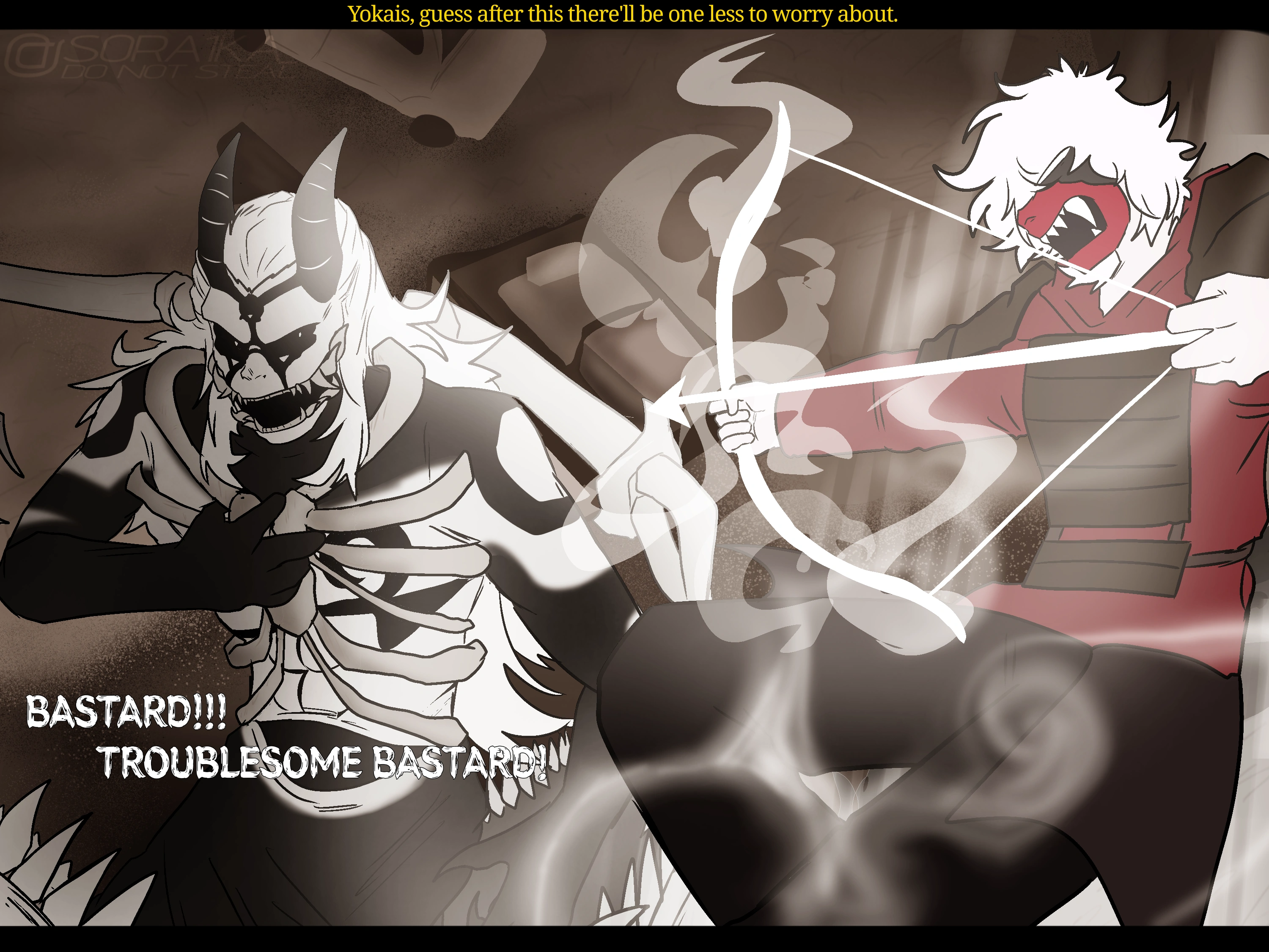 Slayin down the Beast of Envy; Enzukai (Art by Sora1ka_ on Twitter ...