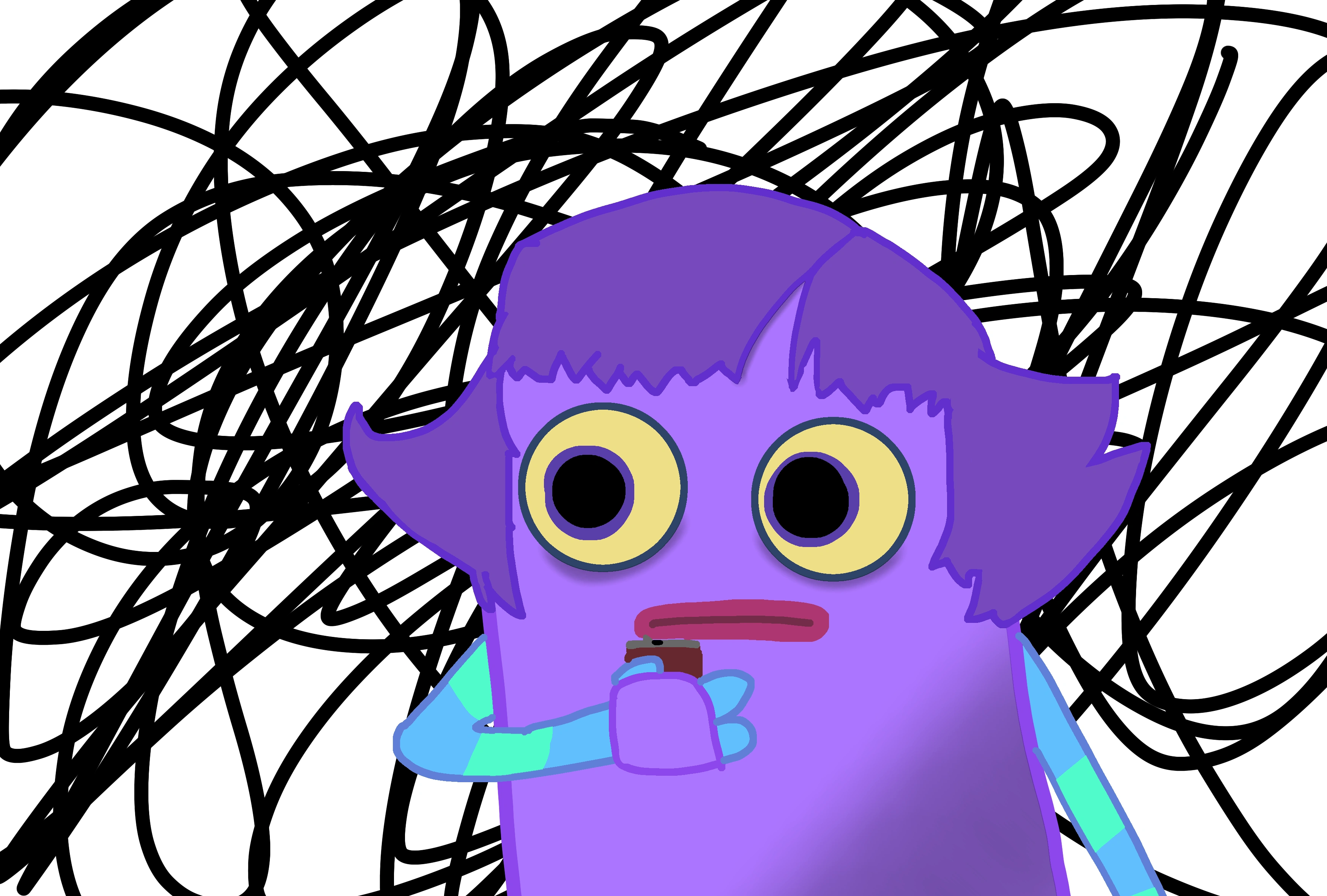 Concept art Hoola drinks the scary soda (gone wrong) | Fandom