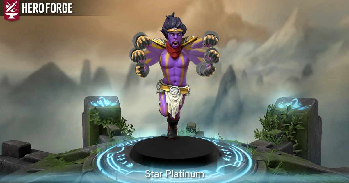 3D model of Star Platinum | Fandom